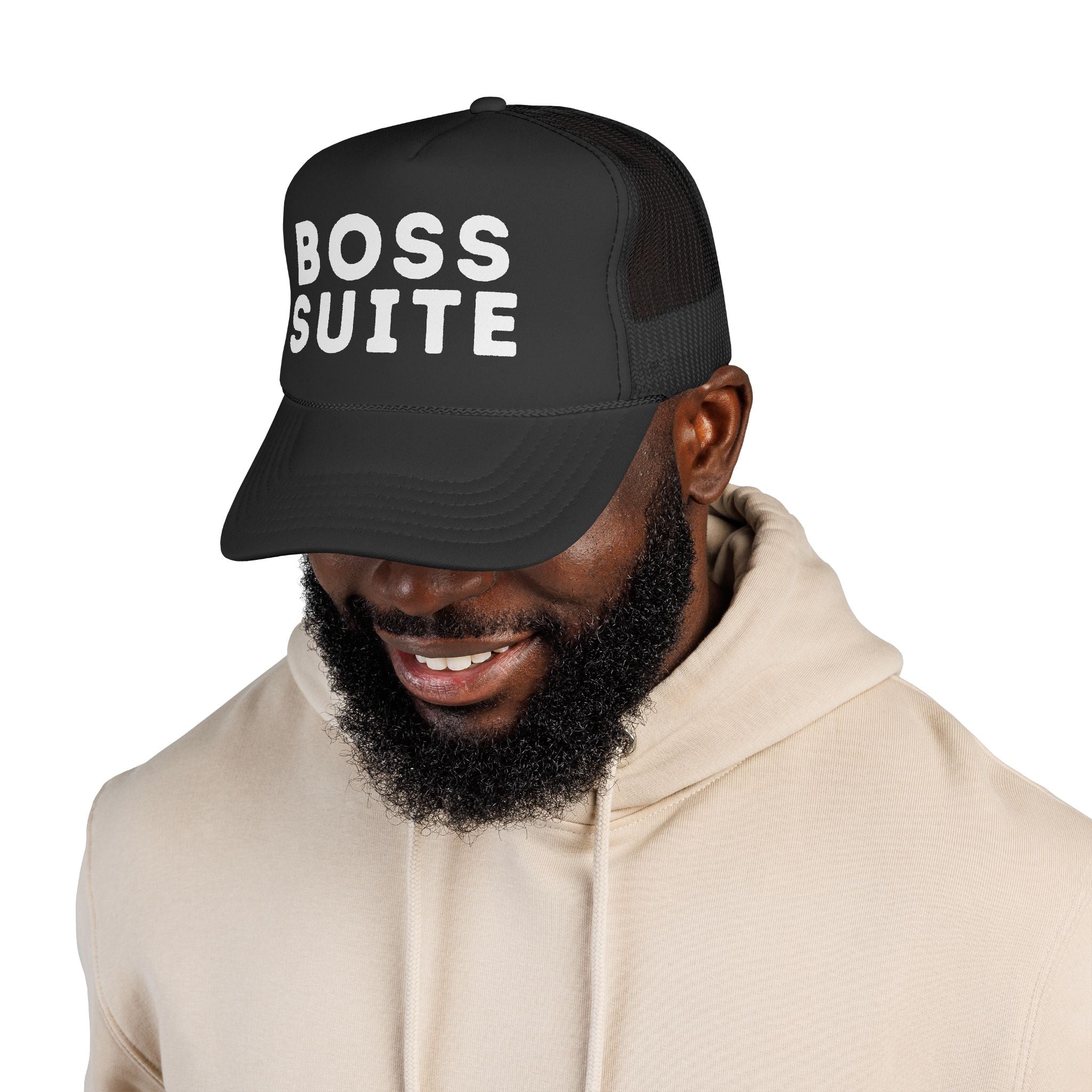 BOSS SUITE Trucker Cap – Shirt Happens Graphics
